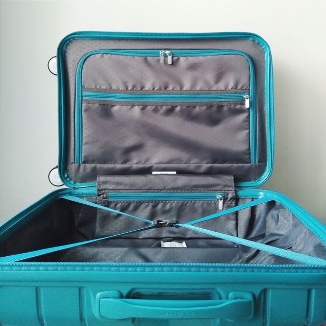 [SAMSONITE] OCTOLITE Luggage SPINNER 68/25 AQUA BLUE (I7211002) BNWT ...