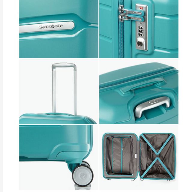 [SAMSONITE] OCTOLITE Luggage SPINNER 68/25 AQUA BLUE (I7211002) BNWT ...