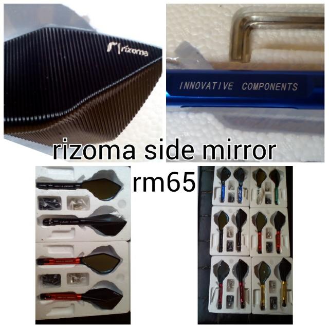side mirror rizoma 5 bucu all bike, Motorbikes on Carousell