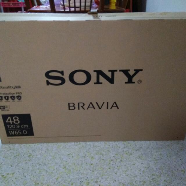 Sony TV Empty Box, TV & Home Appliances, TV & Entertainment, TV on ...