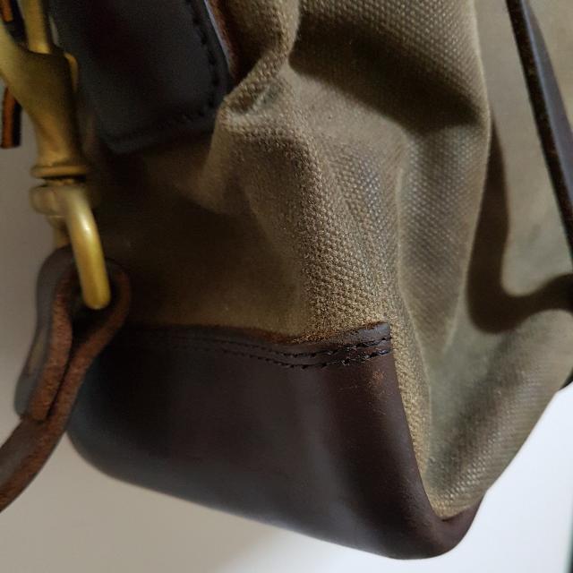 Vermilyea Pelle Heavy Waxed Canvas And Brown Chromexcel Leather ...