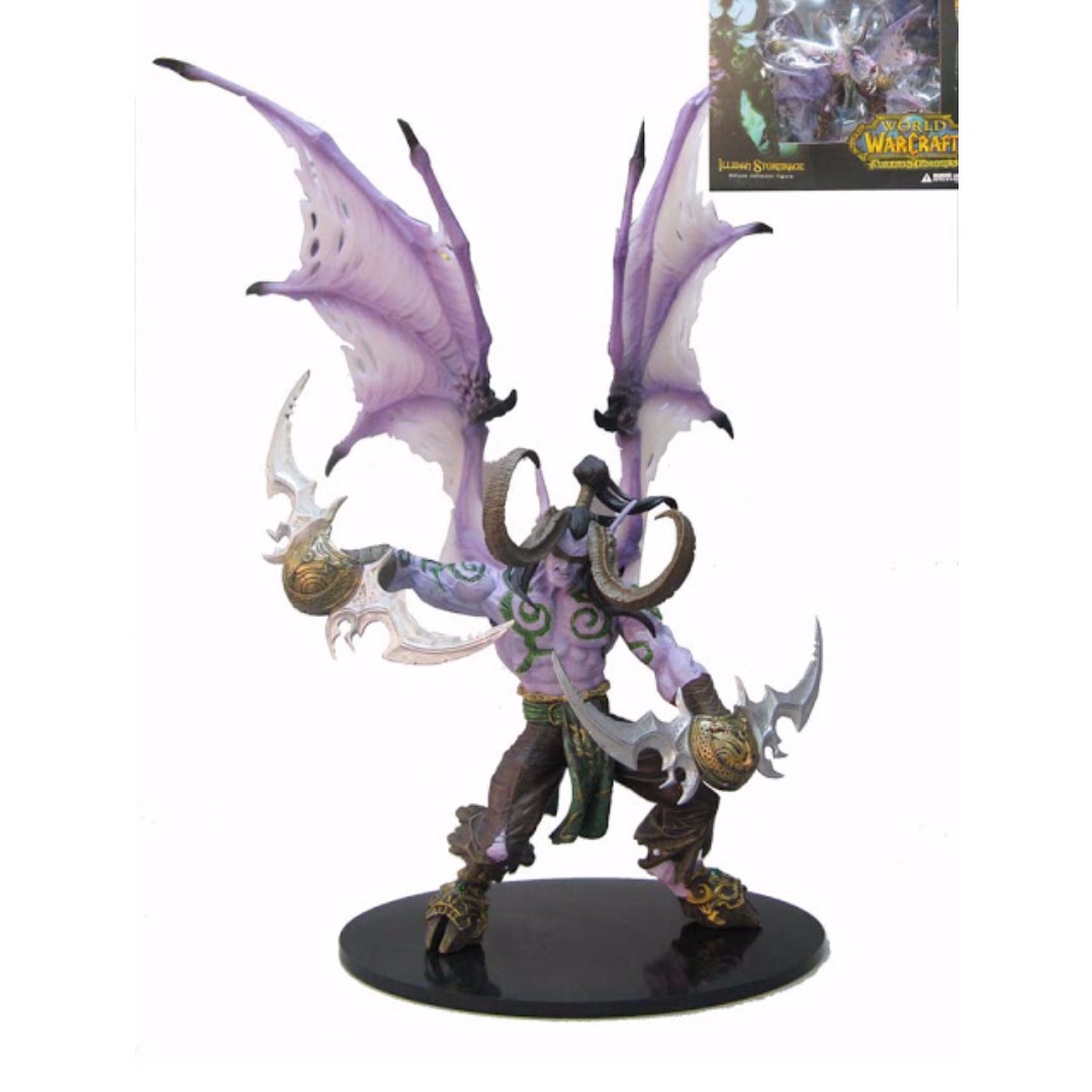 World of Warcraft: Illidan Stormrage and Lich King deluxe collector ...