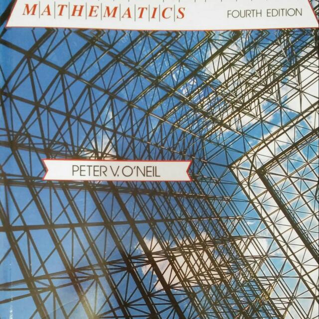 Advanced Engineering Mathematics 4th edition by O'Neil, Peter V. (1997 ...