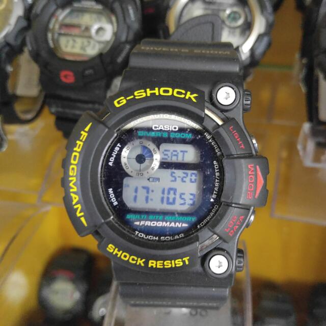 Casio G-Shock GW-200 Frogman Watch, Men's Fashion, Watches ...