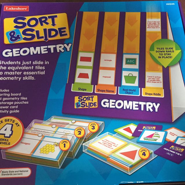 Lakeshore Sort And Glide Geometry Centre, Hobbies & Toys, Toys & Games ...
