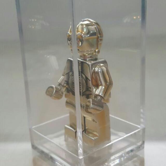 Lego Star Wars Rare Chrome Gold C-3PO Minifig 30th Anniversary Edition ...