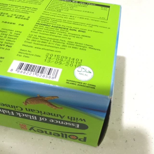 Polleney Essence Of Black Fish With American Ginseng, Health ...