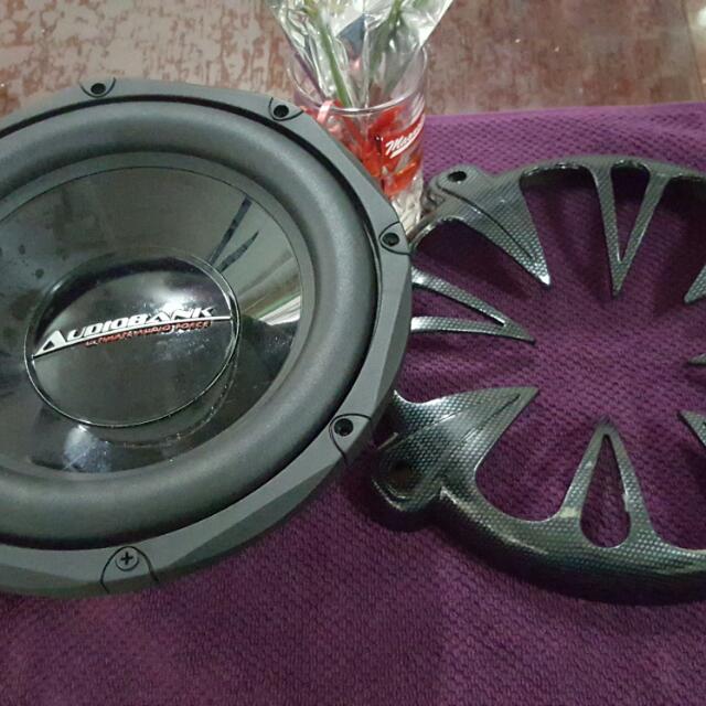 US Super Bass Subwoofer 10" SPEAKER * Audio Bank Ultimate Audio Force ...