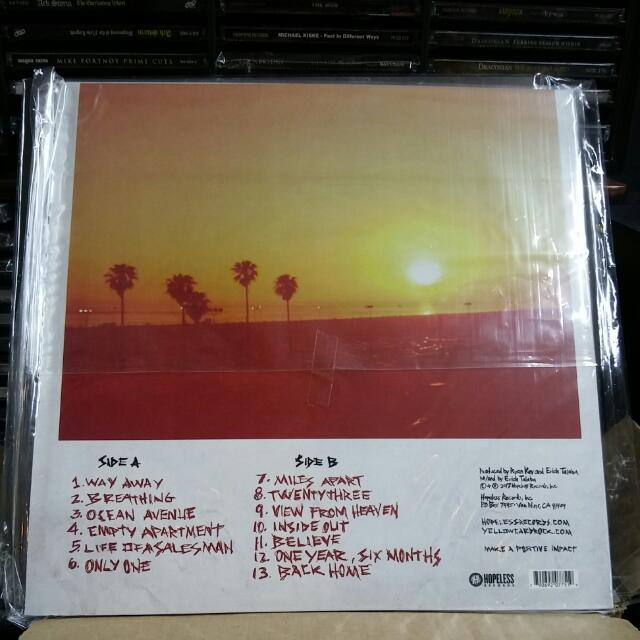 Yellowcard - Ocean Avenue Acoustic Vinyl Fully Signed Autographed ...