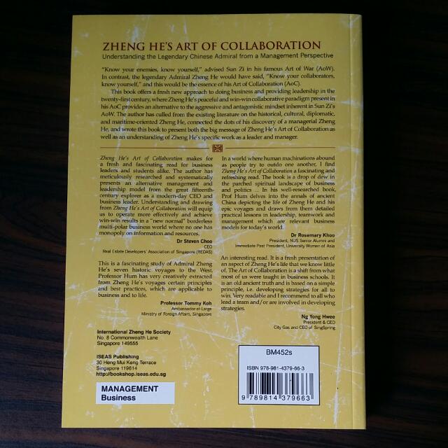 Zheng He's Art Of Collaboration By Prof Hum Sin Hoon, Hobbies & Toys ...