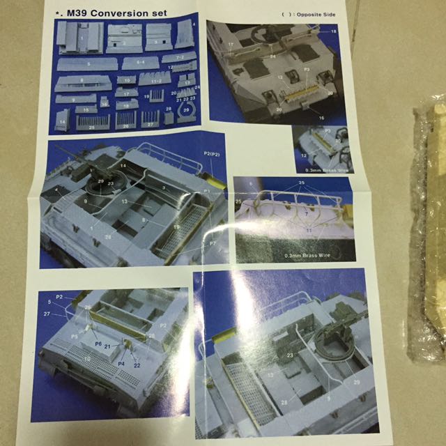 1/35 M39 Conversion Set ( For AFV Club M-18) Legend, Hobbies & Toys ...