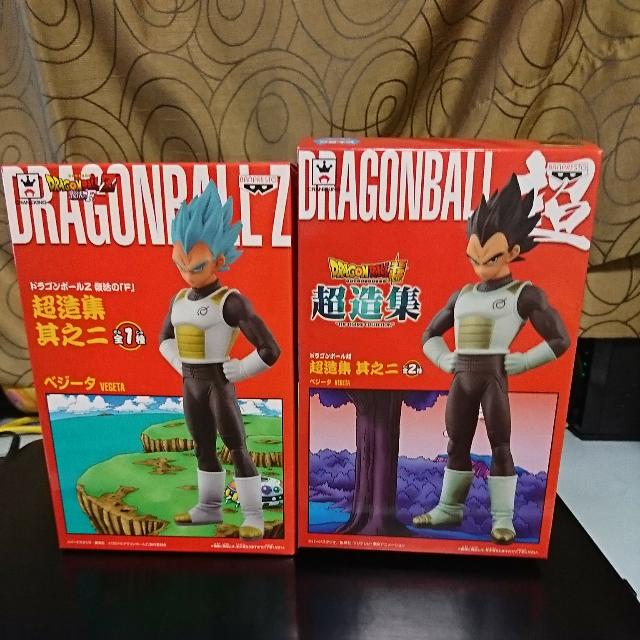 Banpresto Tfc Dxf Super Saiyan God Vegeta Back In Box, Hobbies & Toys ...