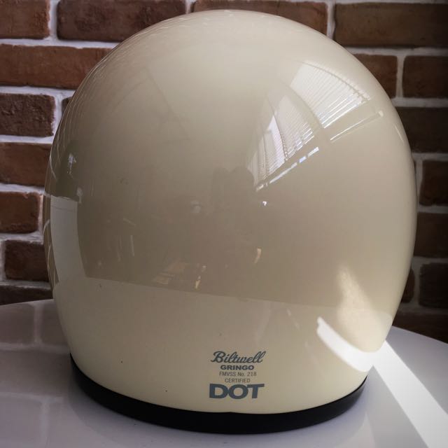 Biltwell Gringo Helmet Motorcycle Cafe Racer Vintage Tracker Brat ...