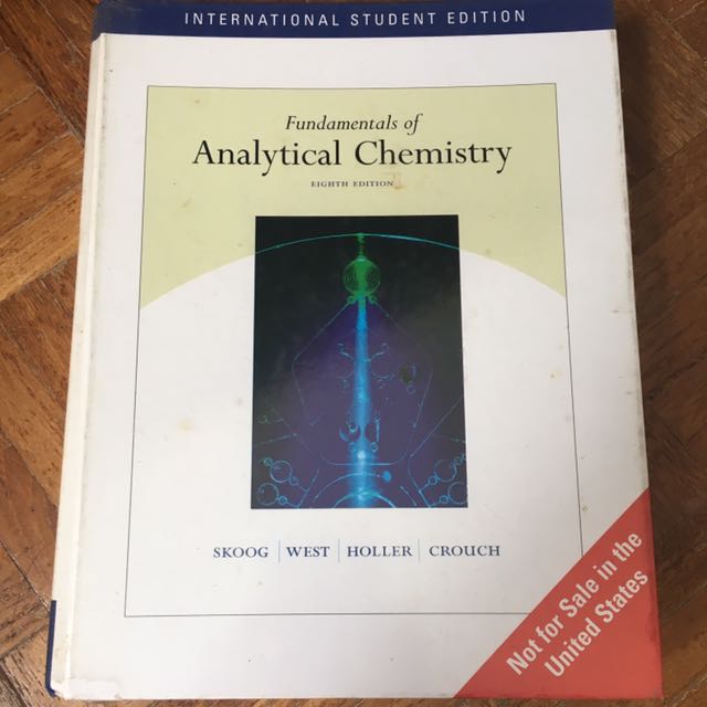 Fundamentals Of Analytical Chemistry (Skoog et al, 8th Ed), Hobbies & Toys, Books & Magazines ...
