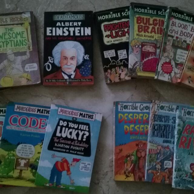 Horrible Science, Horrible Math, Geography, History, Hobbies & Toys ...