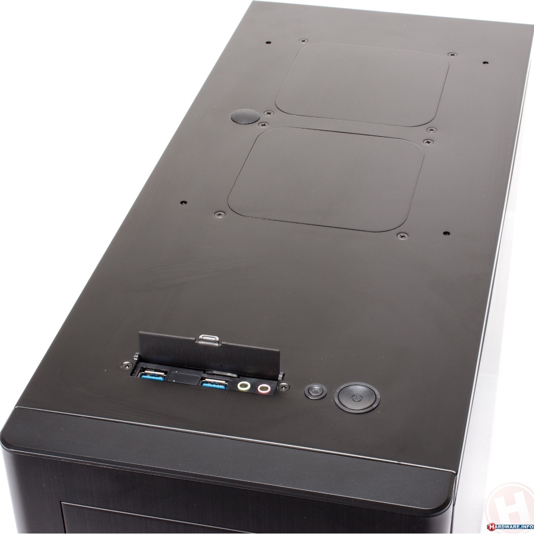 Lian-Li Case PC-7HX Mid tower chassis ATX Aluminum USB Black, Computers ...