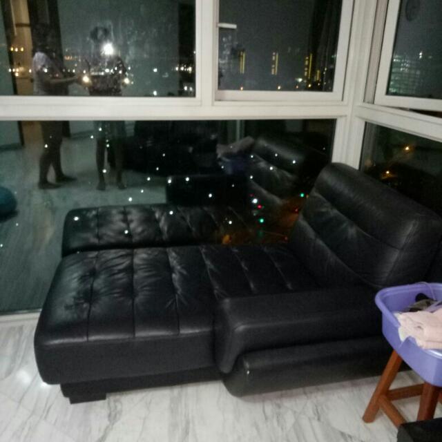 sofa. move to new hse. sofa too big to fit., Furniture & Home Living ...