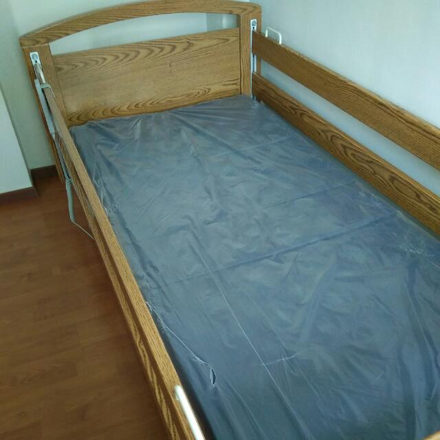 T-Motion Hospital Bed With Unused Mattress, Everything Else on Carousell