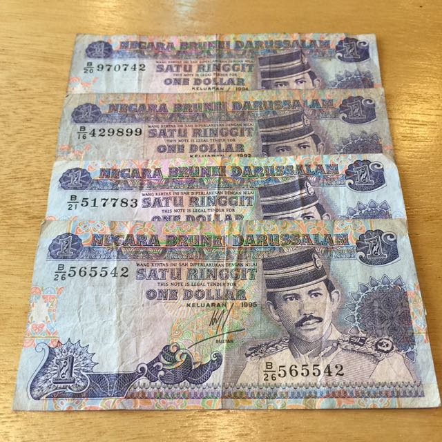Brunei Old Bank Notes $1, Hobbies & Toys, Memorabilia & Collectibles ...