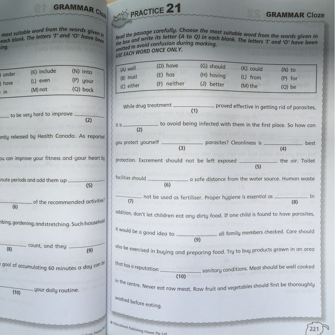 Complete Practice book for Grammar, Vocabulary, Comprehension - English ...