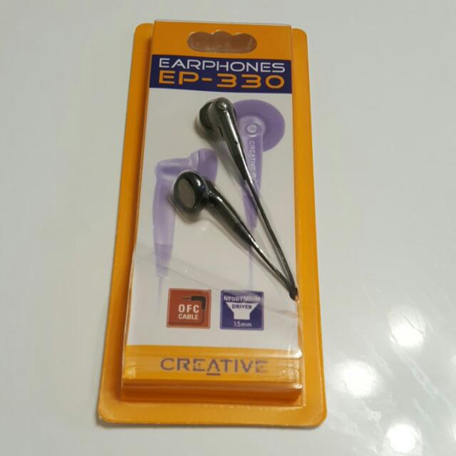 Creative EP-330 Ear Piece, Audio, Earphones on Carousell
