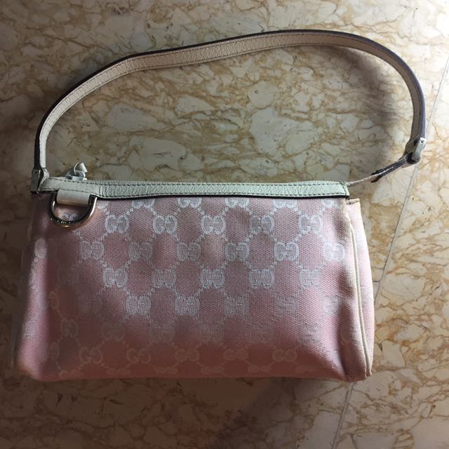 Gucci Light Pink Bag, Luxury, Bags & Wallets on Carousell