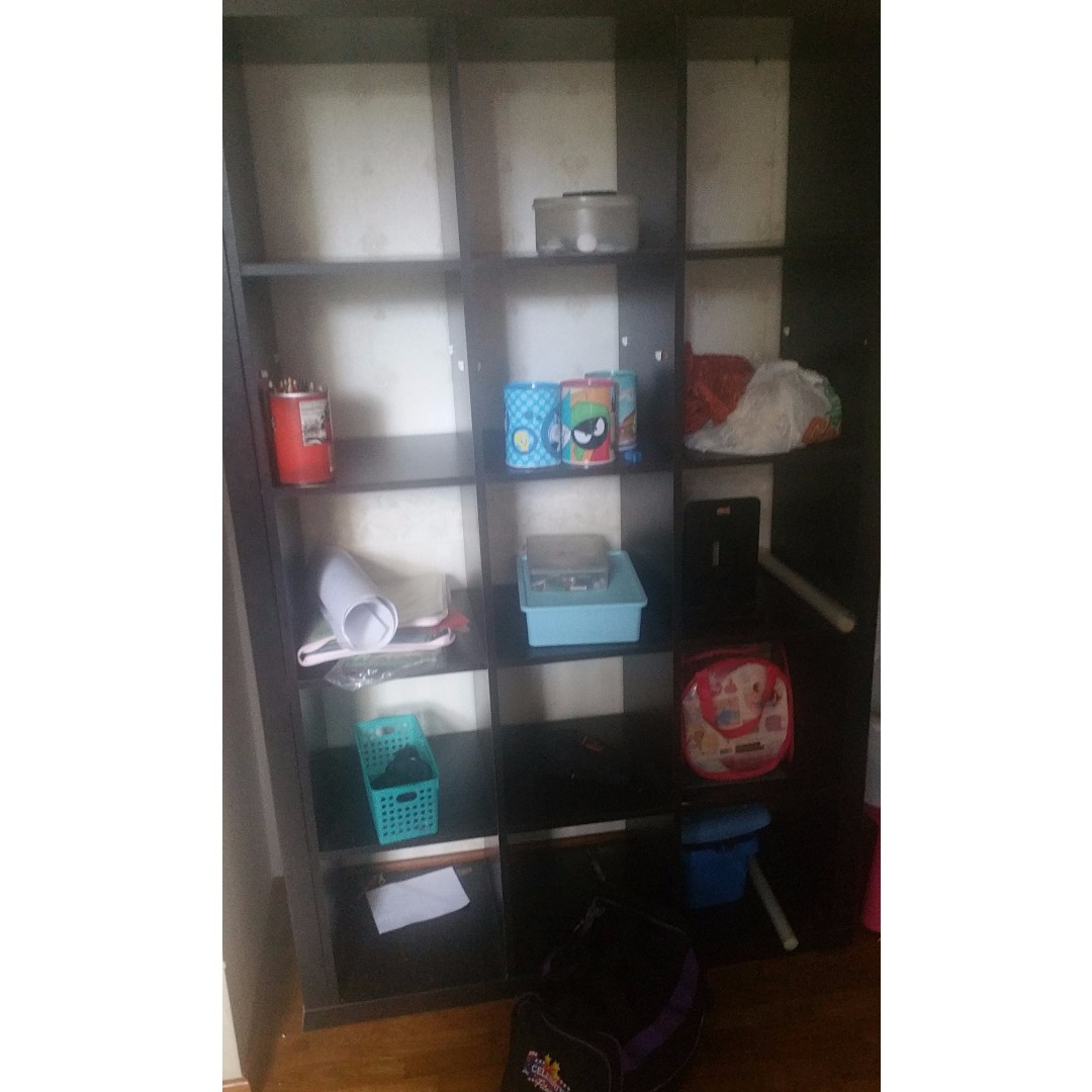 IKEA Kallax Rack, Furniture & Home Living, Furniture, Shelves, Cabinets ...