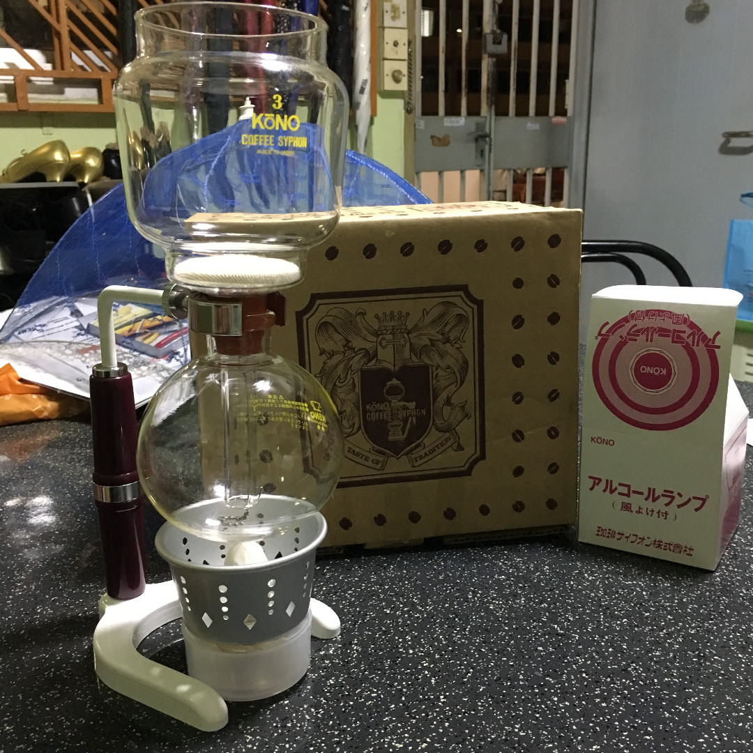 Kono PR series Coffee Syphon (Siphon) - PR-3A/PR-3G, TV & Home ...