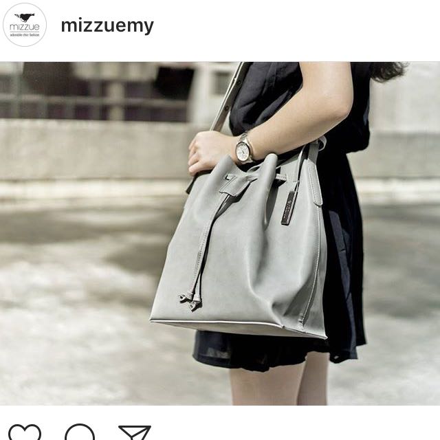 Mizzue Bucket Bag, Women's Fashion, Bags & Wallets, Tote Bags on Carousell