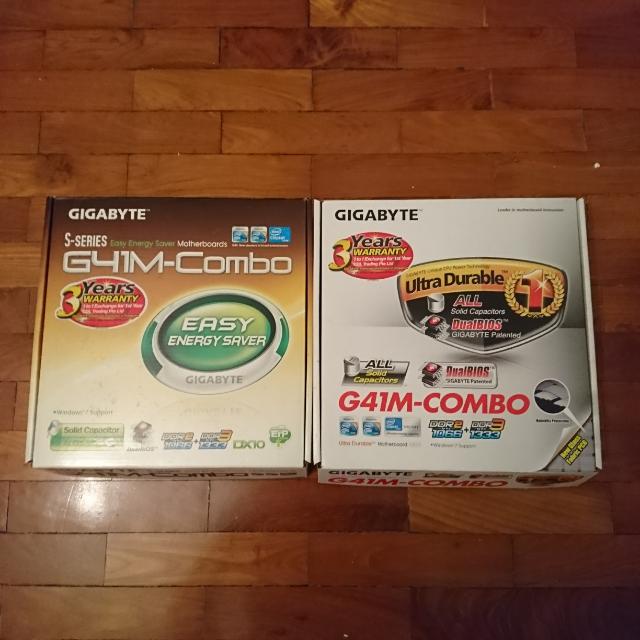 G41 Combo/EP43T UD3L Motherboard With Ram Kit, Computers & Tech, Parts ...
