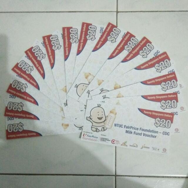 NTUC Fairprice Foundation Milk Voucher, Tickets & Vouchers, Vouchers on ...