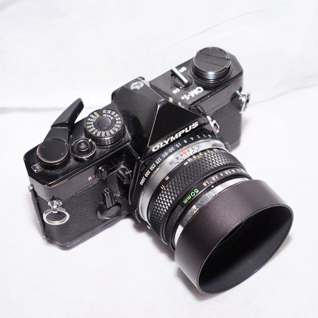 Olympus OM-1N + Zuiko 50mm F1.8 + Zuiko 28mm F2.8, Photography, Cameras on Carousell