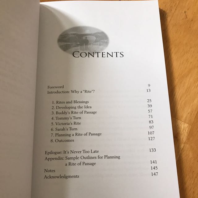 Rite Of Passage: A Father's Blessing (Jim McBride), Hobbies & Toys, Books & Magazines, Children ...