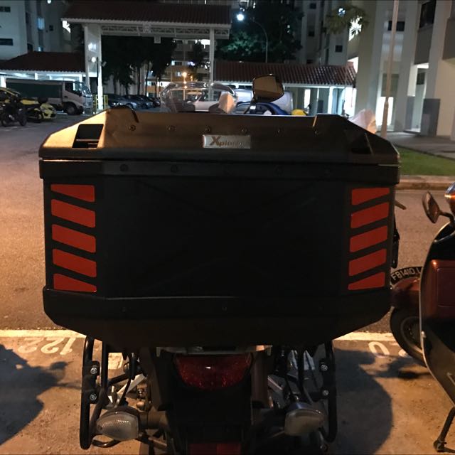 Top Case Reflective Stickers: Hepco & Becker/Krauser Xplorer 45L top ...