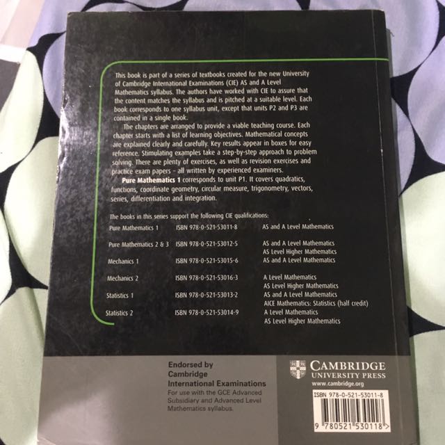 A Levels Pure Mathematics 1, Hobbies & Toys, Books & Magazines ...