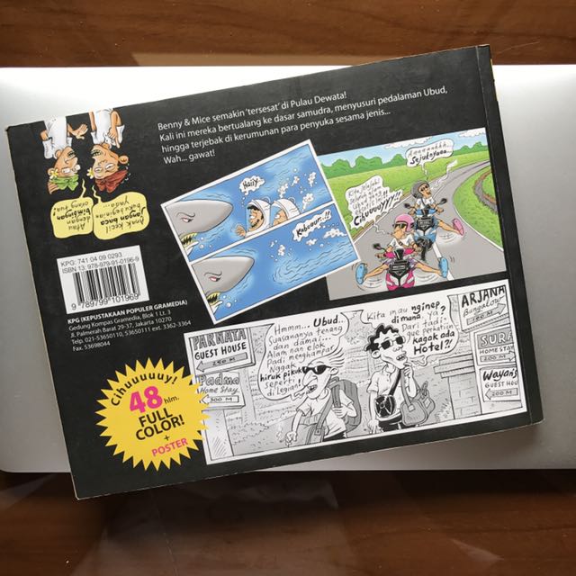 Benny & Mice Lost in Bali Buku 1&2, Buku & Alat Tulis, Komik dan Manga ...
