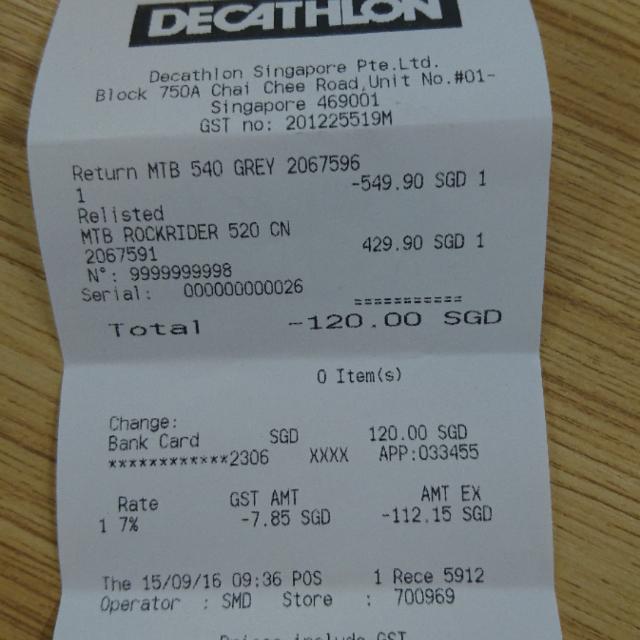 decathlon Btwin Rockrider 540 Bicycle, Sports Equipment, Bicycles ...