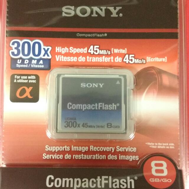 Set Of Sony Compact Flash Card, Mobile Phones & Gadgets, Mobile ...