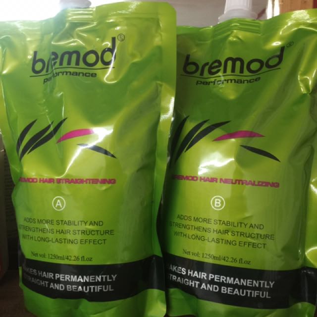 Bremod Hair Straightening (A&B)1250ml, Beauty & Personal Care, Hair on ...