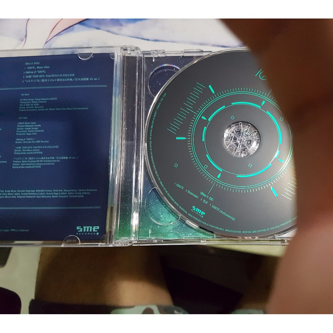 Ignite [w/ DVD, Limited Edition] First Press Version - Aoi Eir 藍井エイル ...