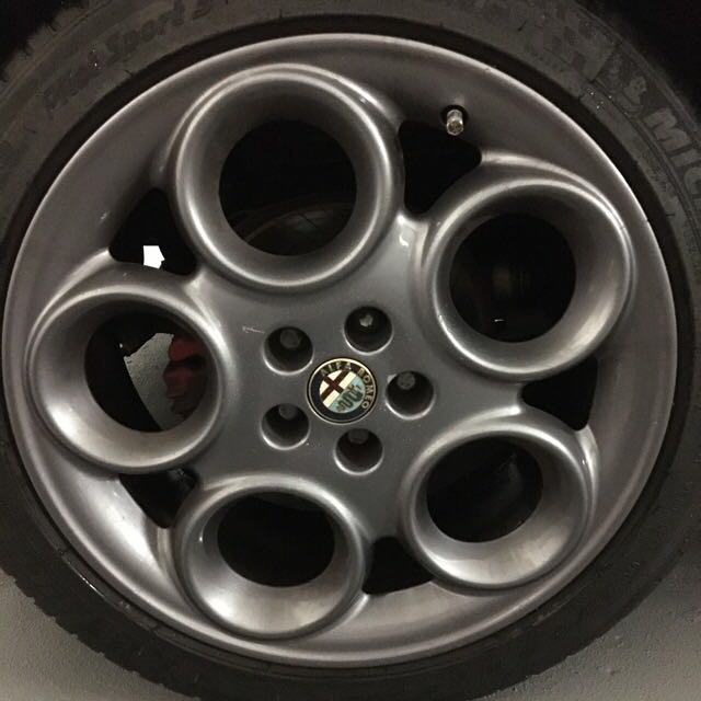Rare Alfa Romeo Telephone Dial Rim / Wheel, Car Accessories on Carousell