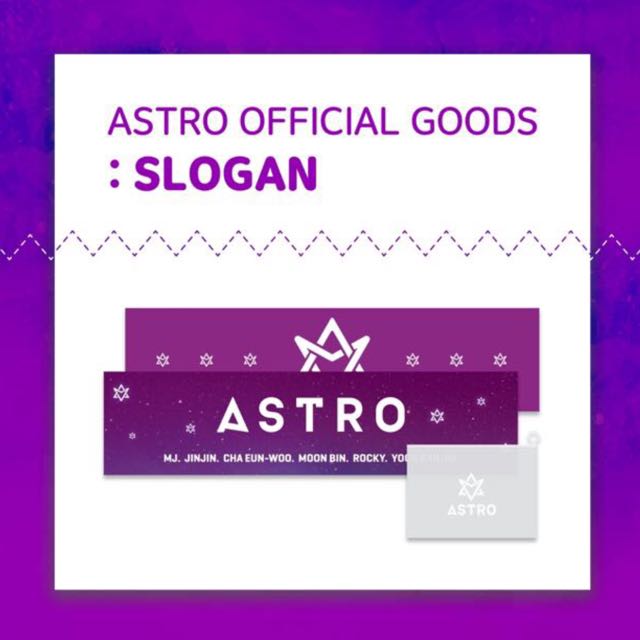 Astro Official Slogan, Hobbies & Toys, Memorabilia & Collectibles, K ...