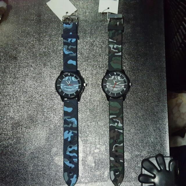 Camo Watch., Luxury, Watches on Carousell