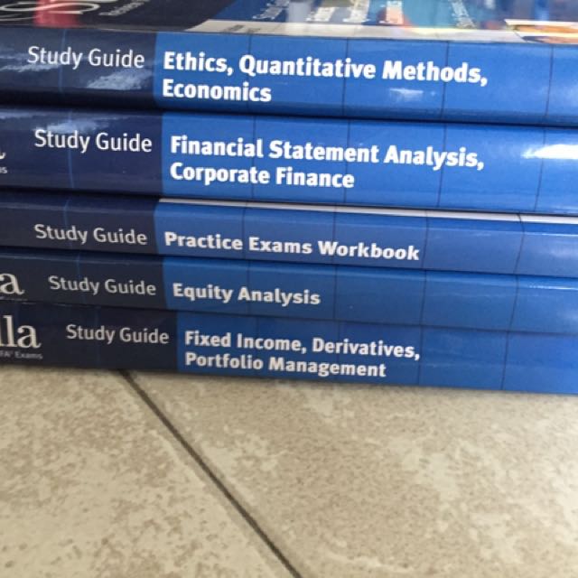 FREE !! CFA textbooks And Learning Material, Hobbies & Toys, Books ...