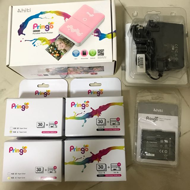 HITI Pringo Portable Photo Printer P231, Computers & Tech, Printers, Scanners & Copiers on Carousell