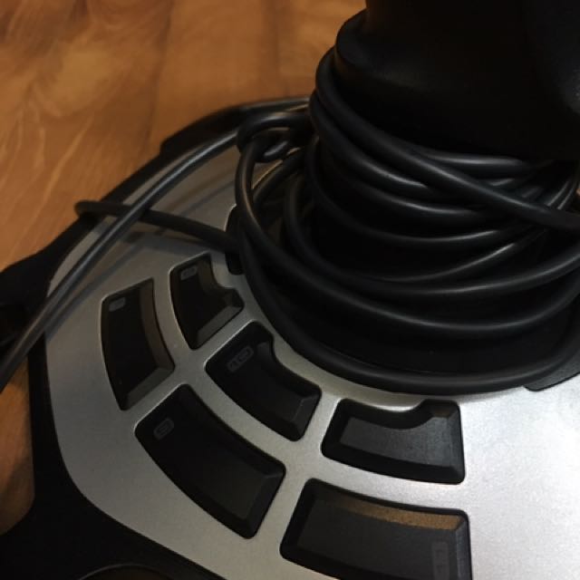 Logitech Extreme 3D Pro PC USB Joystick, Video Gaming, Gaming ...