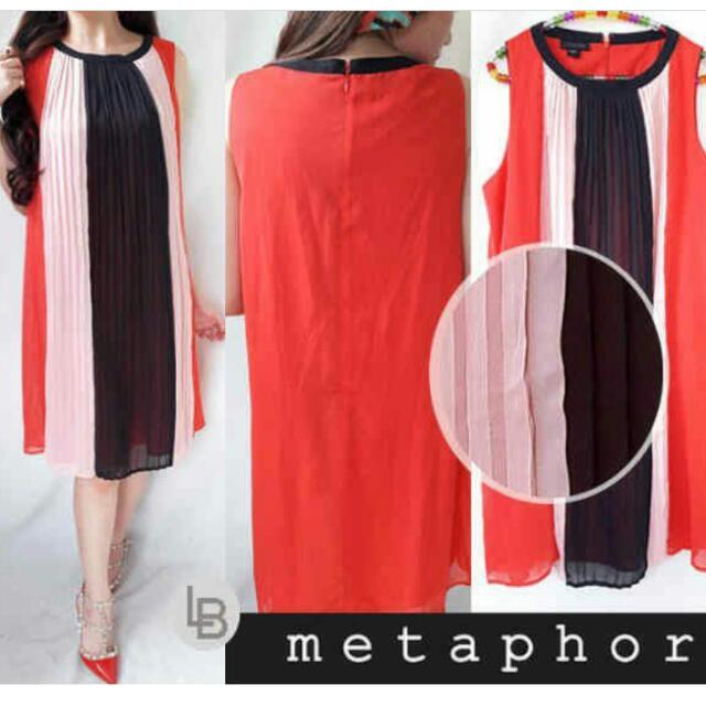 Metaphor Dress, Fesyen Wanita, Pakaian Wanita di Carousell