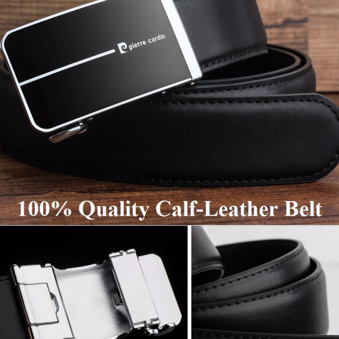 Pierre Cardin Men Prime Leather Belt, Men's Fashion, Watches ...