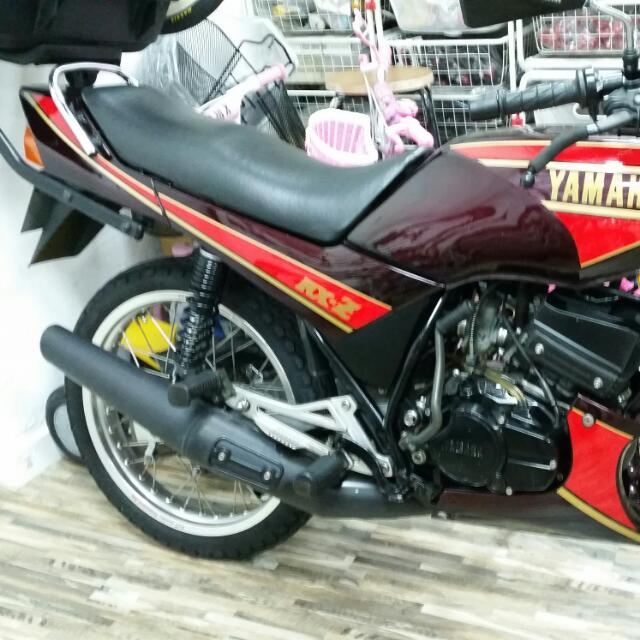 Yamaha RXZ caty restored with Japan parts!, Motorcycles on Carousell