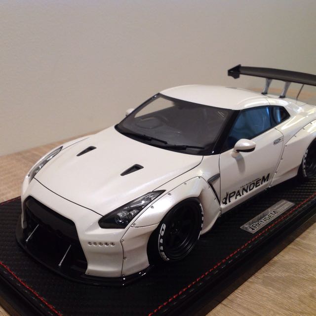1/18 Ignition Rocket Bunny Pandem R35 GTR Pearl White, Everything Else ...